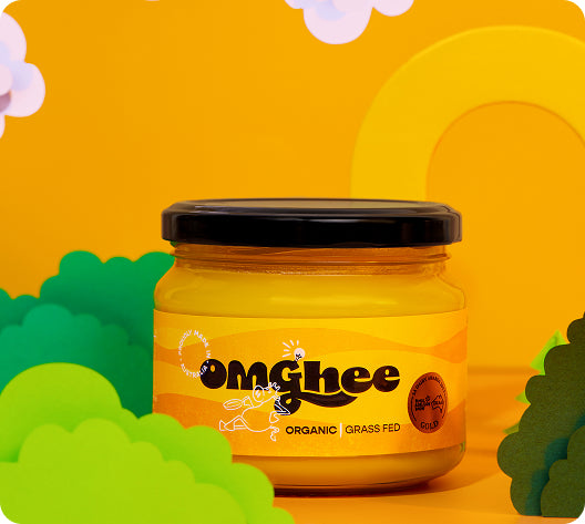 Pure Certified Organic Grassfed Ghee handcrafted in Australia – OMGhee