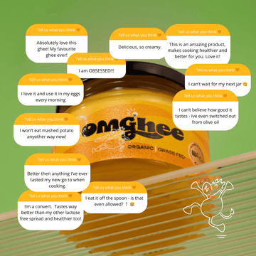 Australian Organic Grassfed Ghee for optimal health. – OMGhee